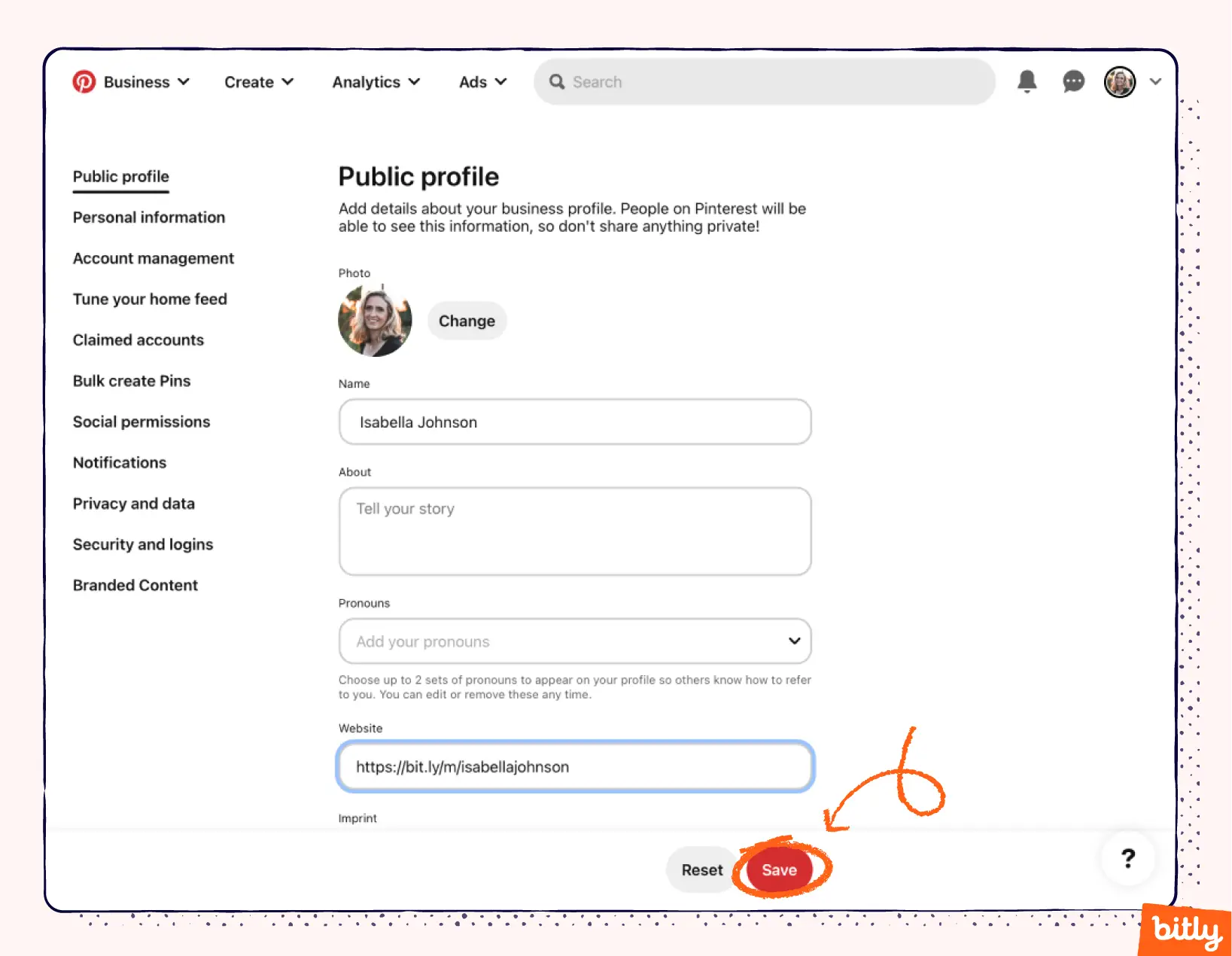 Pinterest Bio: Examples, Tips & FAQs | Bitly